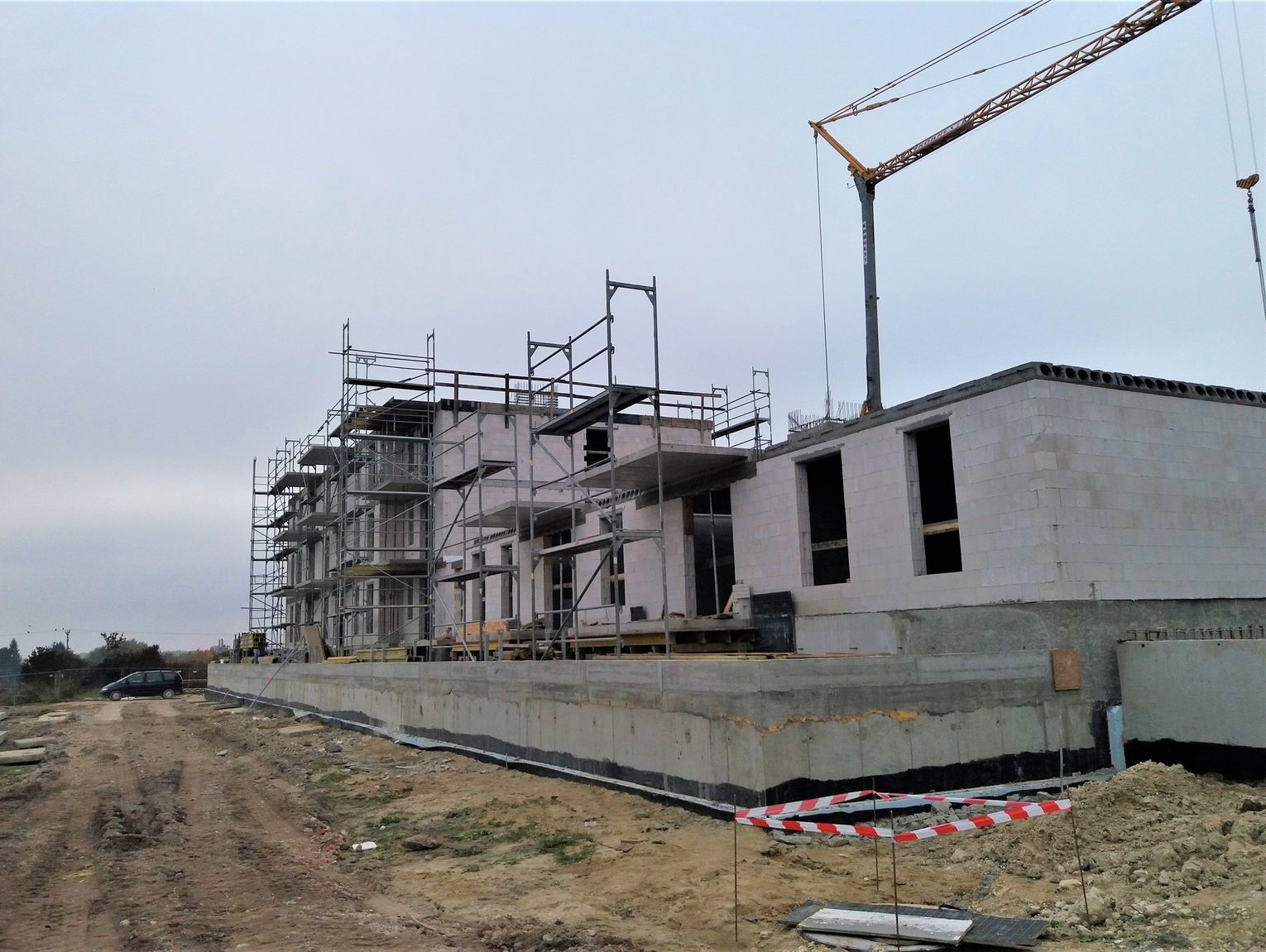 Chełm. Rośnie nowy blok TBS-u. Są jeszcze wolne mieszkania [ZDJĘCIA]