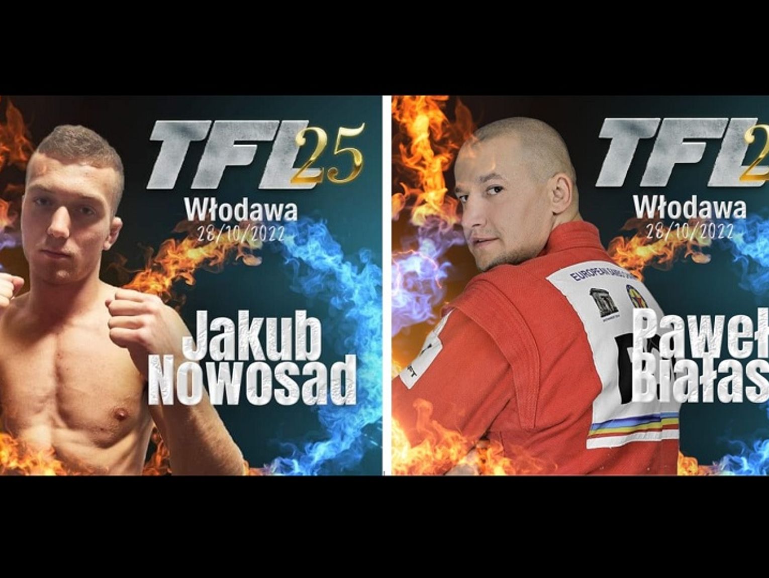 Nasi powalczą dla TFL. Nowosad i Białas wejdą do klatki