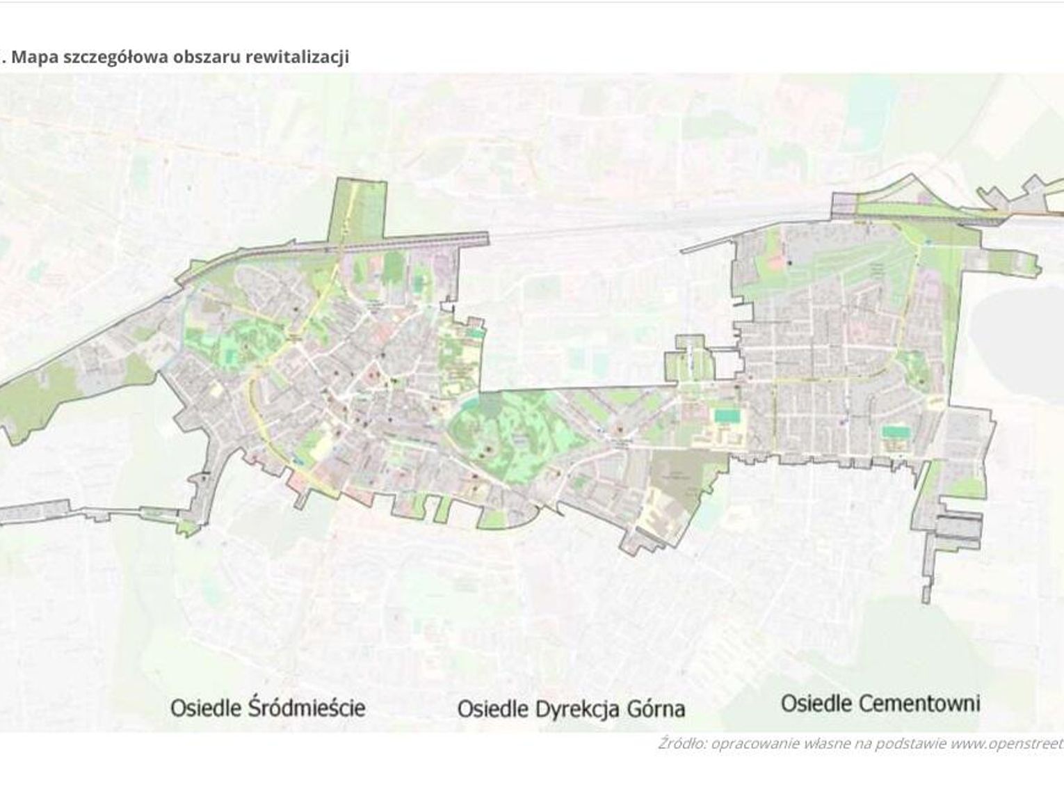 Osiedla: Śródmieście, Dyrekcja Górna i Cementowni z konkretnymi planami zmian