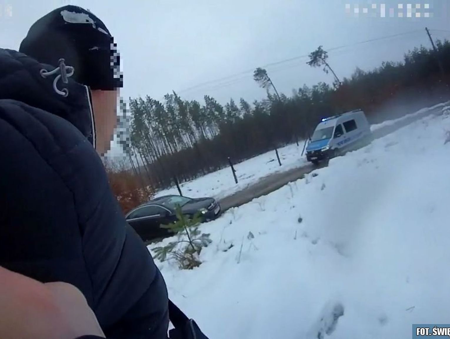 Pijany kierowca w potrzasku. To nie jest fragment kryminalnego filmu [WIDEO]