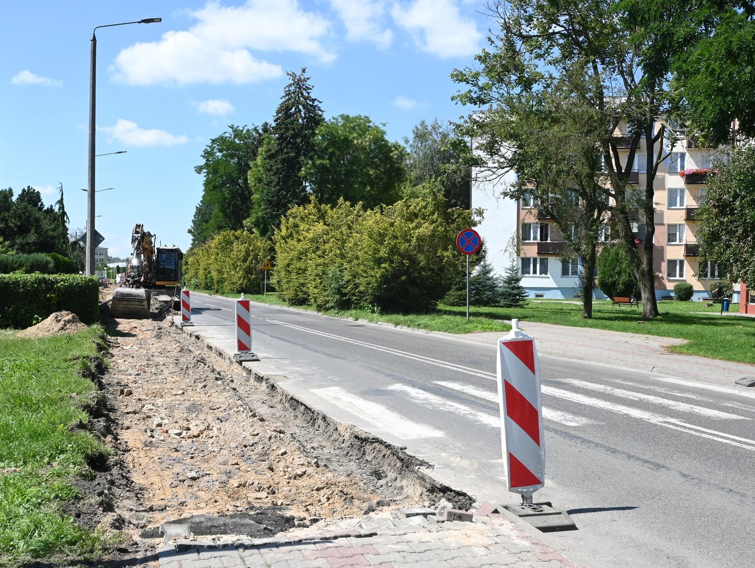 Krasnystaw. Ruszyła przebudowa ulicy Piłsudskiego. Mogą być utrudnienia!